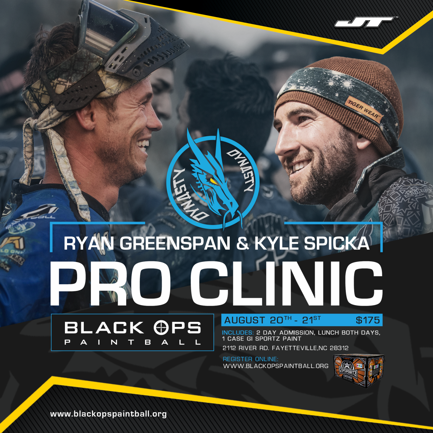 Ryan Greenspan and Kyle Spicka Pro Clinic Fayetteville, NC