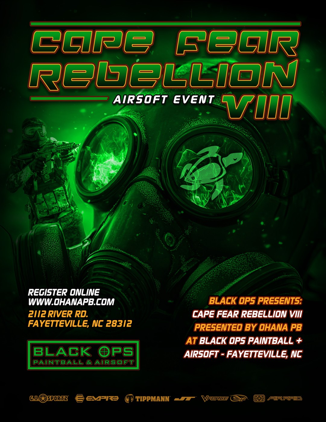 Cape Fear Rebellion VIII | Black Ops Airsoft May 2026